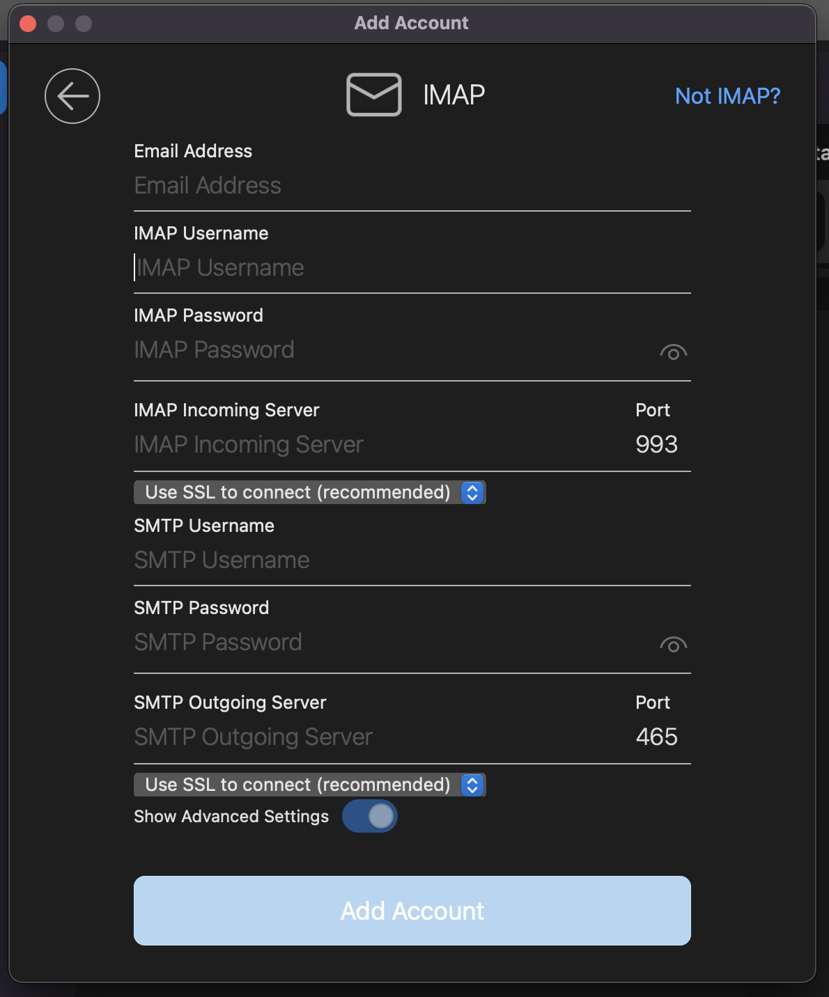 Setting iRedMail Outlook Express - Andry Yudianto